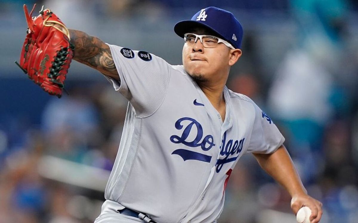 Julio Urías, dentro del Top 100 de los mejores jugadores de MLB - Séptima Entrada