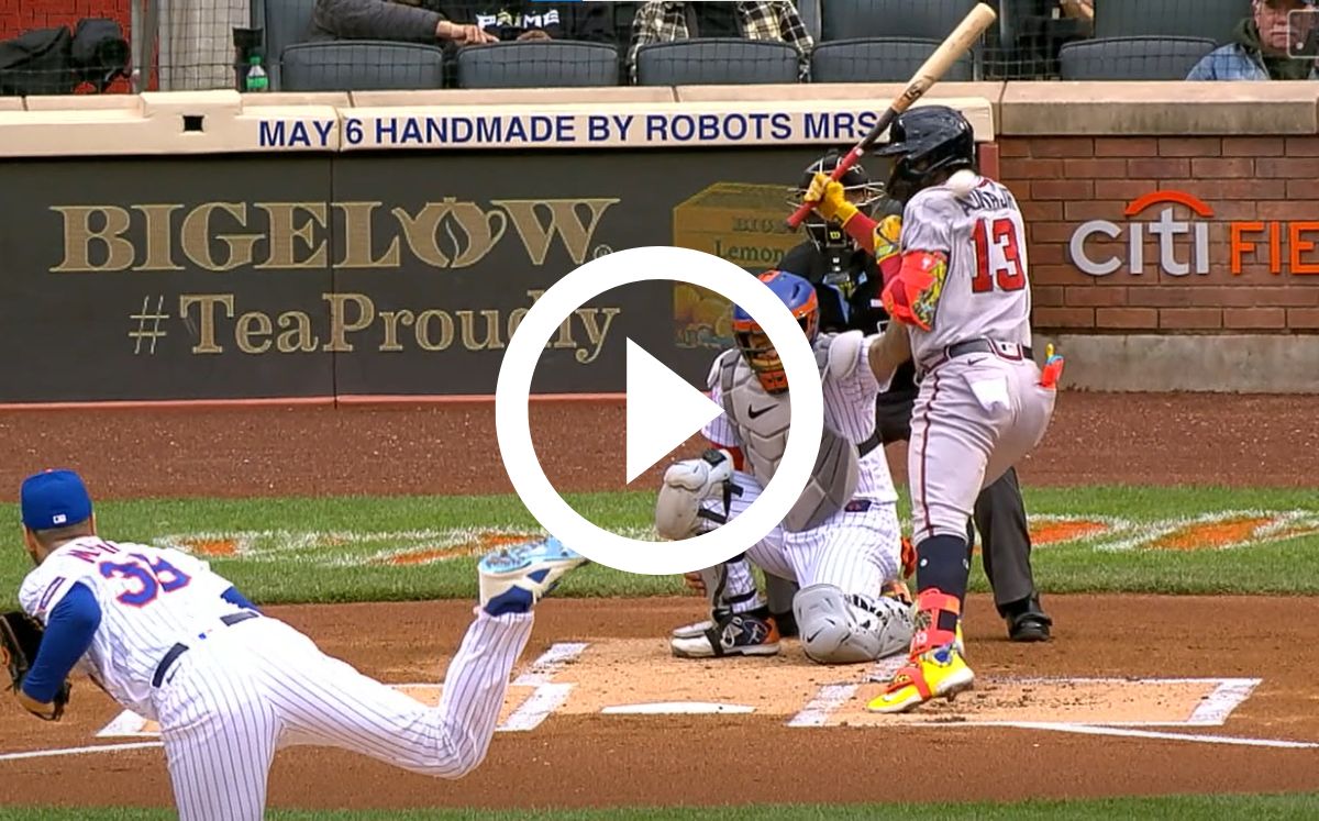 MLB: Ronald Acuña Jr recibe pelotazo y sale del juego vs Mets (+VIDEO ...