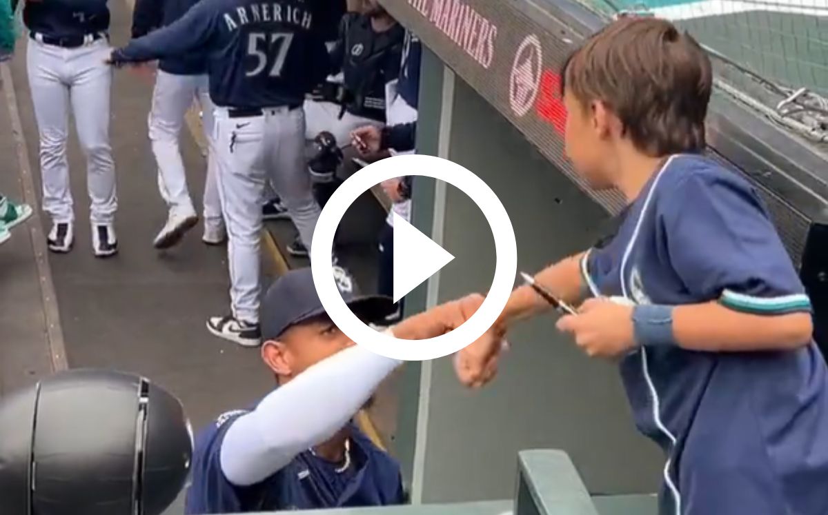 MLB: Julio Rodríguez le regala un gran momento a un niño (+VIDEO ...