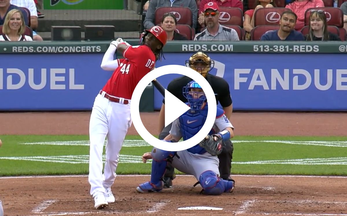 MLB: Primer jonrón de Elly de la Cruz es un palo de 458 pies (+VIDEO) - Séptima Entrada