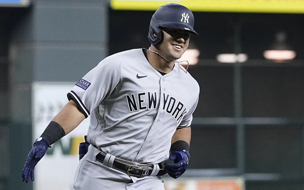 ¡Increíble! Jasson Domínguez debuta con Yankees con HR [VIDEO ...