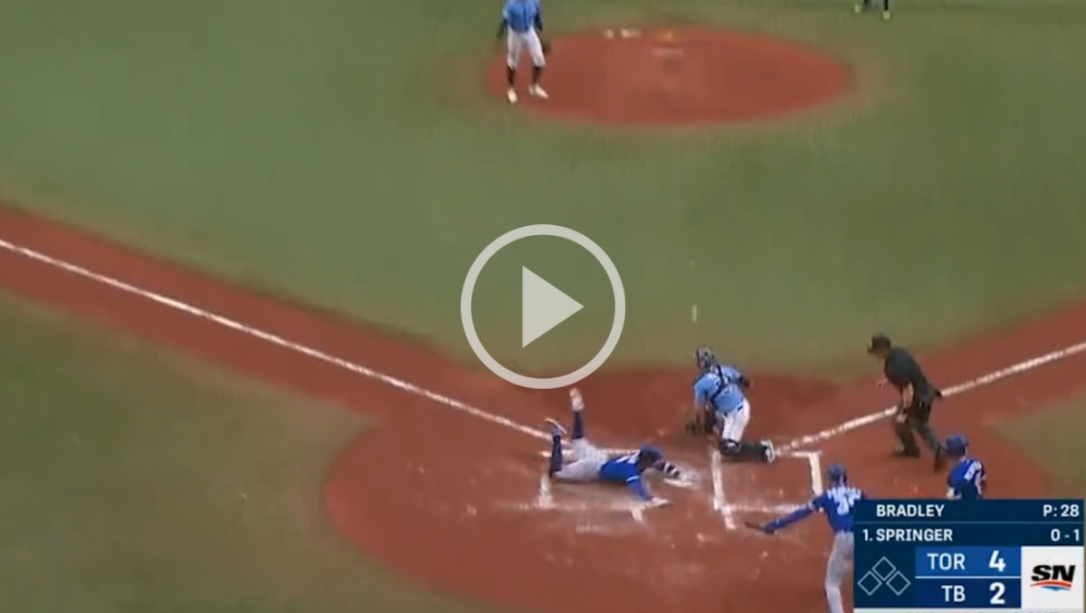 Así fue el home run de campo de George Springer con Blue Jays [VIDEO ...
