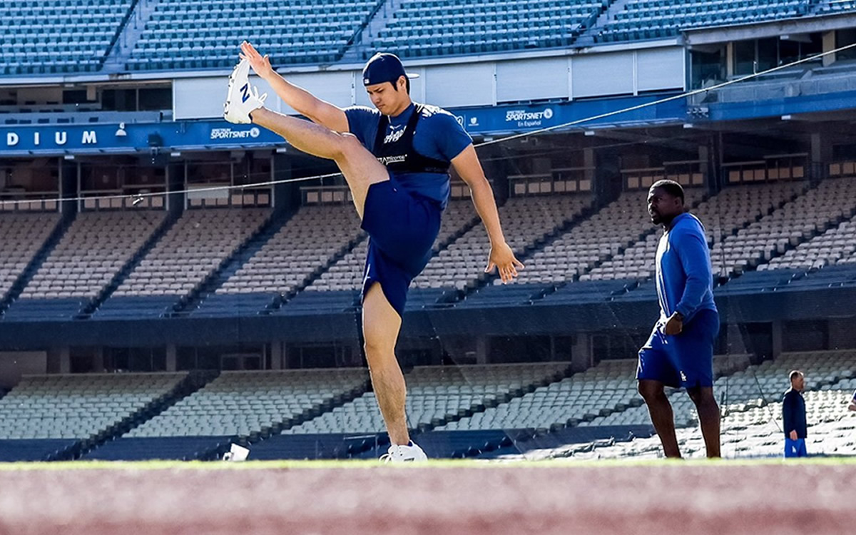Shohei Ohtani comenzó sus entrenamientos en el Dodger Stadium - Séptima ...