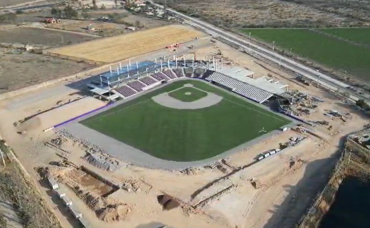 Conspiradores de Querétaro ve avance del estadio a días de la LMB 2024 ...