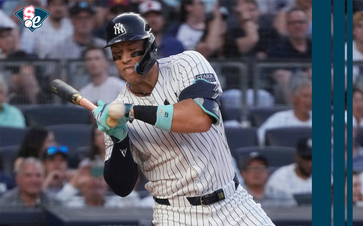 Aaron Judge recibe pelotazo en la mano y deja el Yankees vs Orioles ...